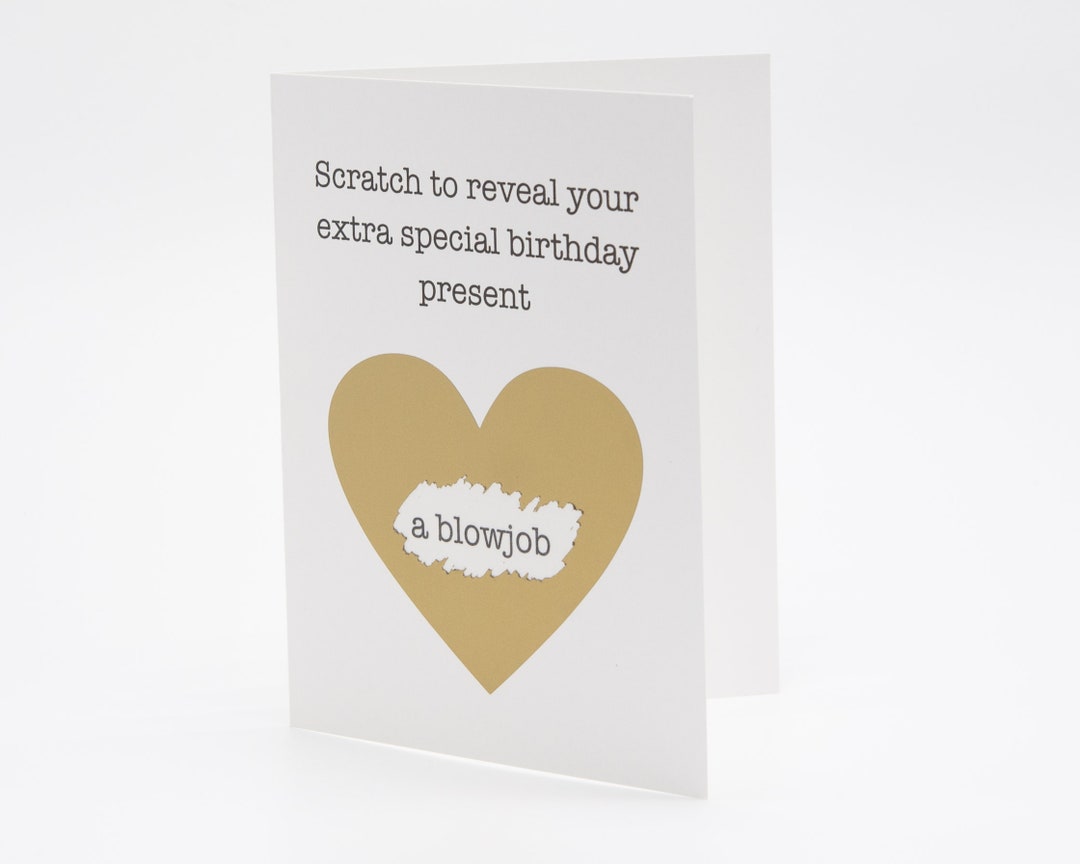 Funny Birthday Scratch off Card Card for Husband Card for - Etsy
