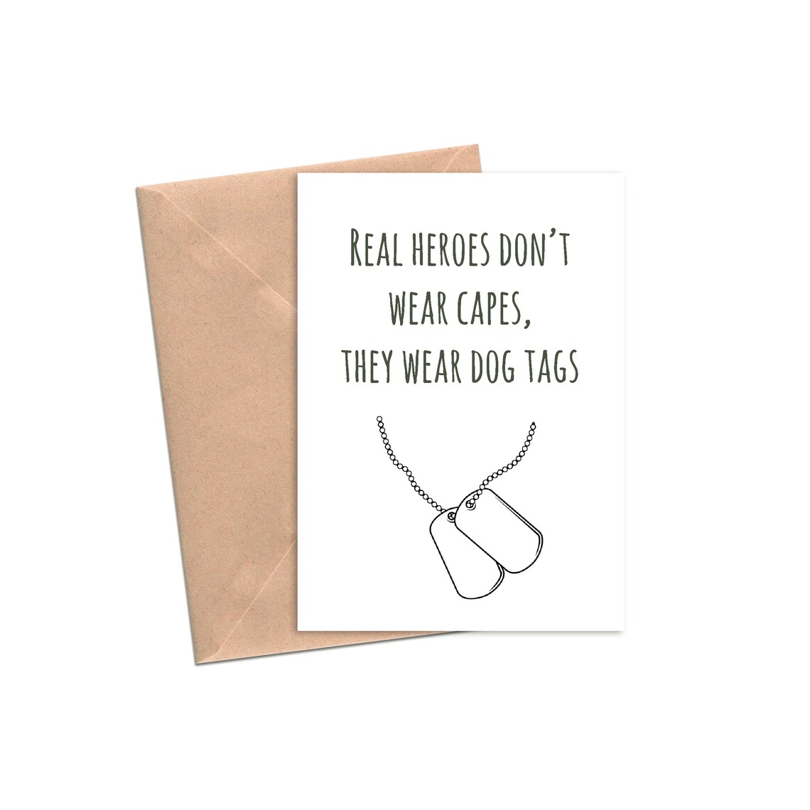 Military Appreciate Gift Card for Deployment Care Package - Etsy