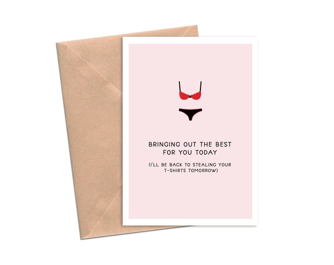 Naughty Anniversary Card Dirty Card for Him Funny Love Card - Etsy