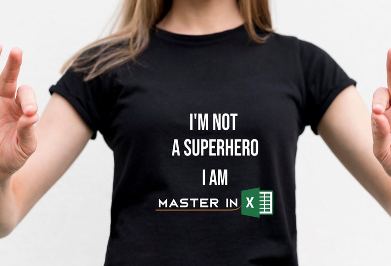 Excel Shirt, I LOVE EXCEL T-shirt, Funny Accountant Shirt, Excel T ...