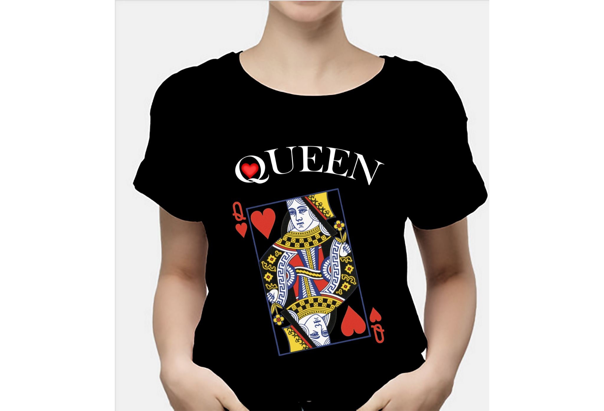 Queen of Hearts, Queen Shirts, Queen of Hearts Tee Shirt, Queen of ...