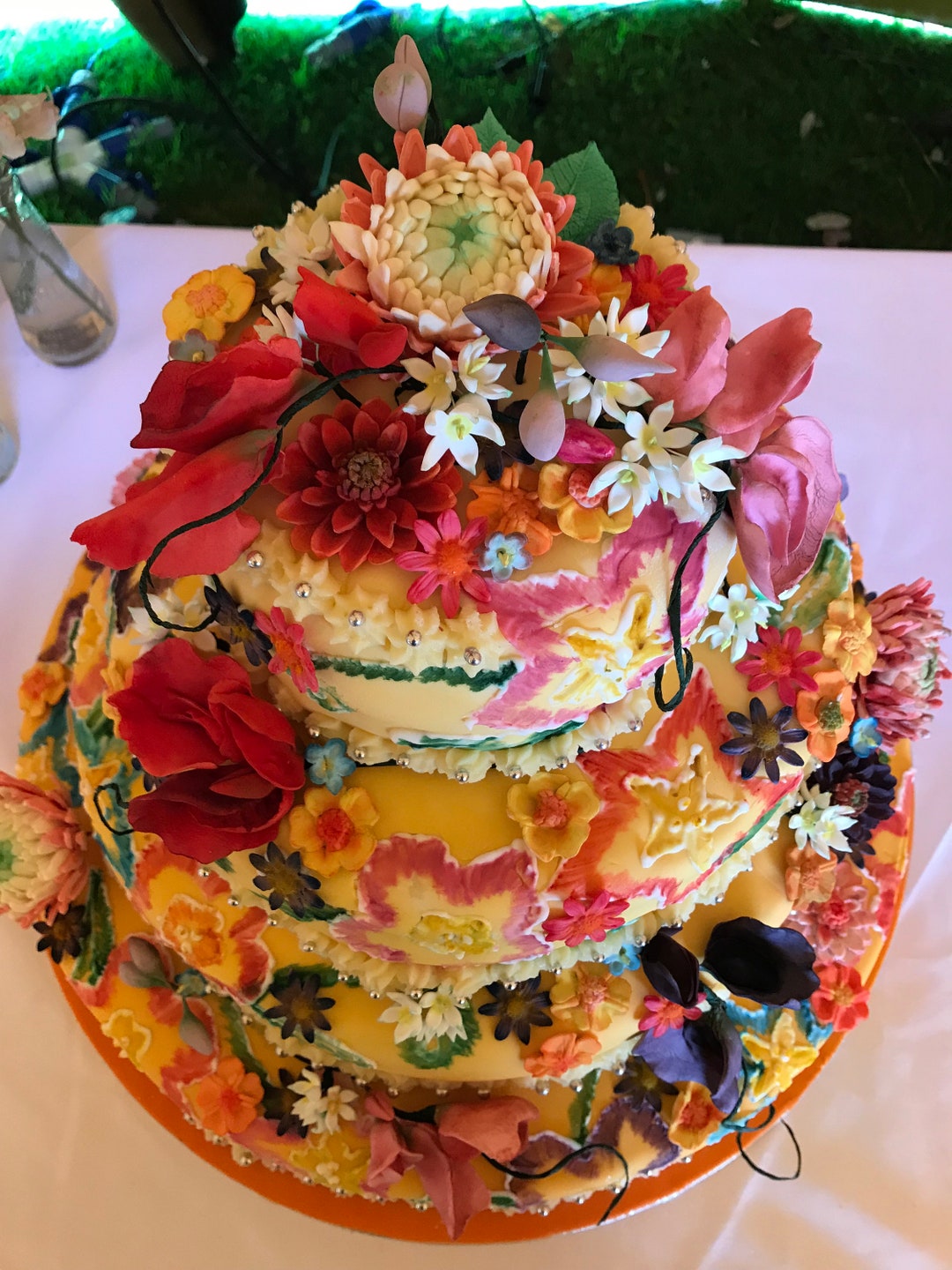 Bespoke Hand-crafted Wedding Cakes - Etsy