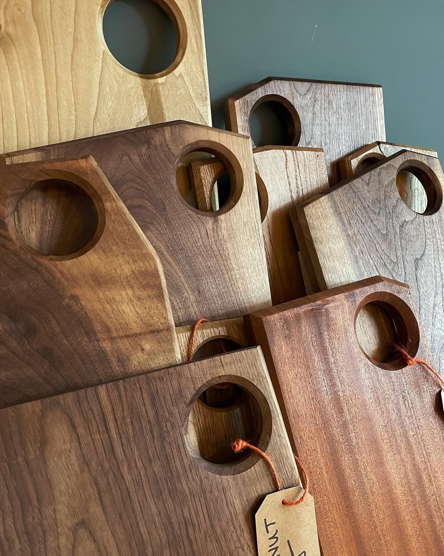 Solid Oak Geometric Charcuterie Board - Etsy