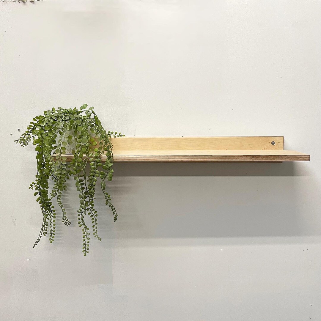 Minimal Birch Ply Display Shelf - Etsy