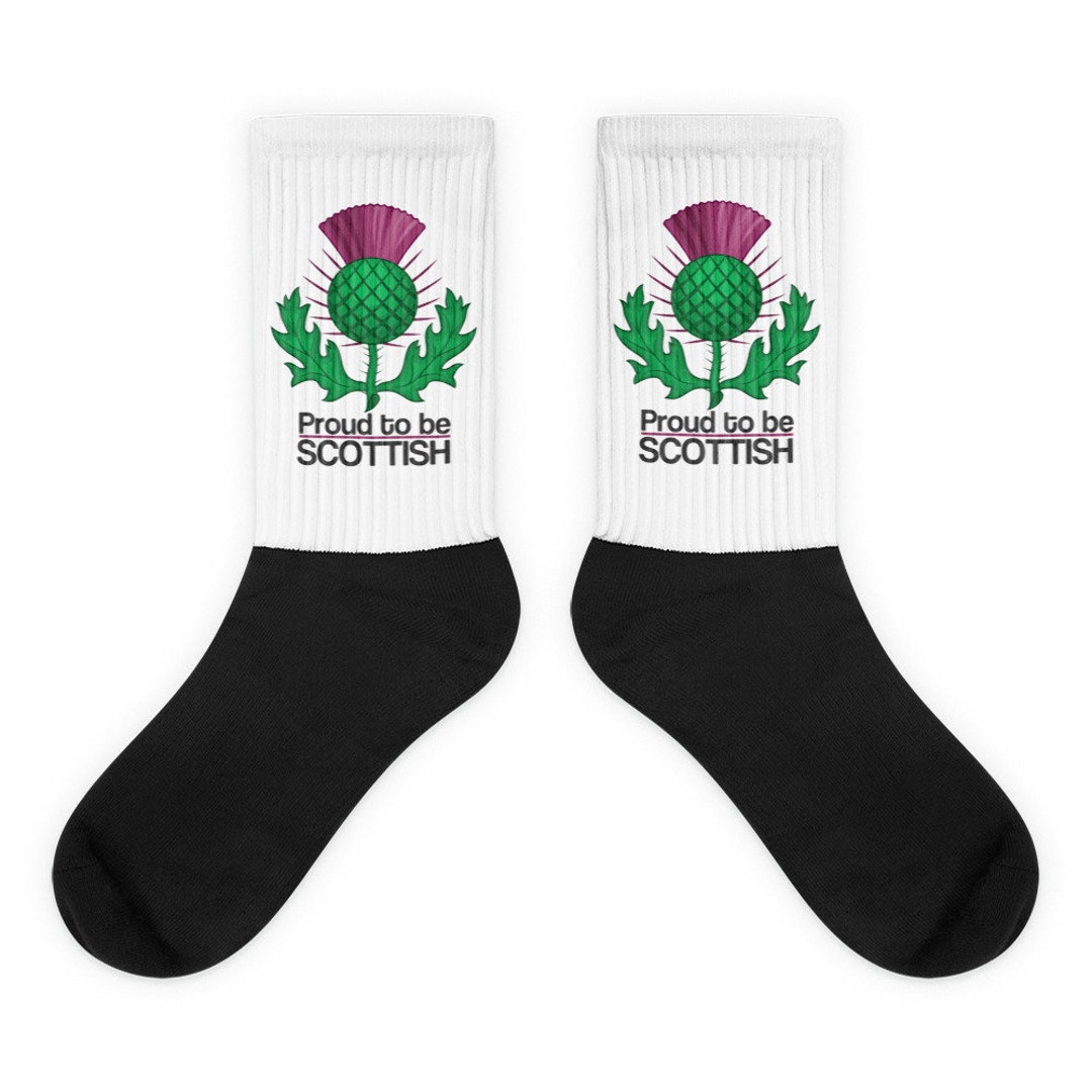 Proud to Be Scottish | Socks - Etsy