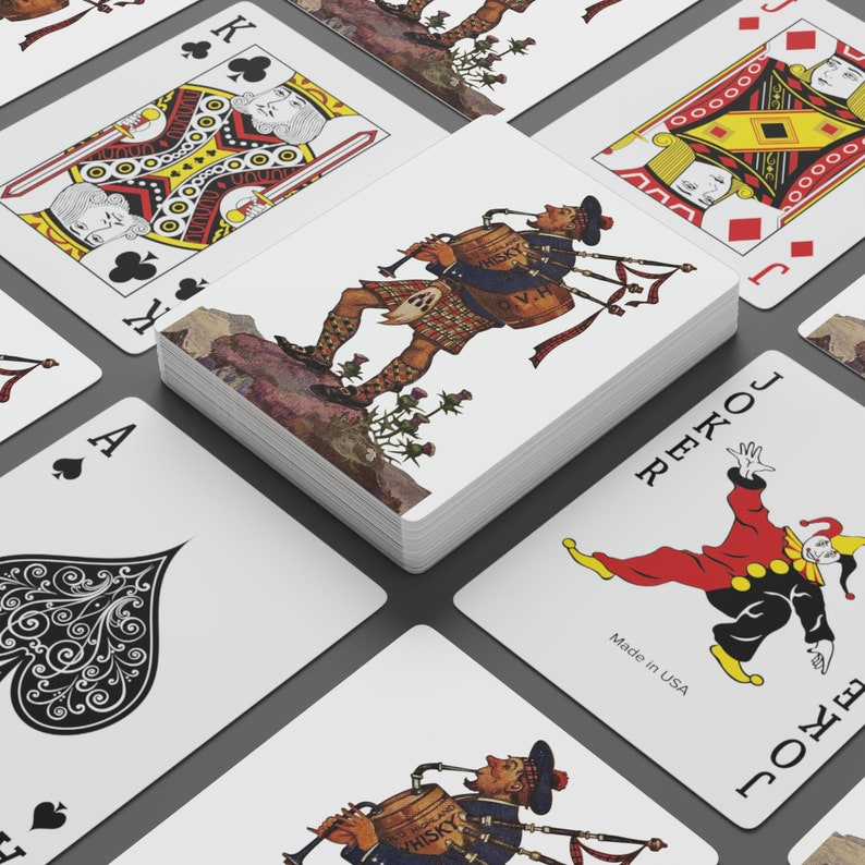 Piper Whisky Barrel Playing Cards - Etsy