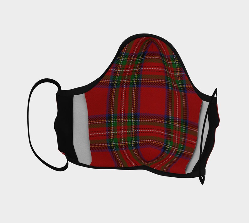 Royal Stewart Tartan Non-medical Face Covering - Etsy