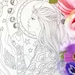 ENIGMA Line Art Pdf Adult Coloring Book Download and Print - Etsy