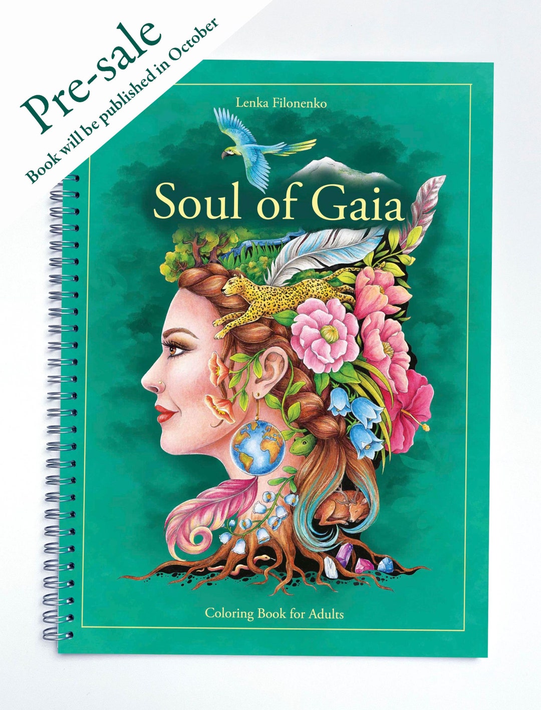 PRE-SALE: Soul of Gaia Coloring Book for Adults, High Quality Artist ...
