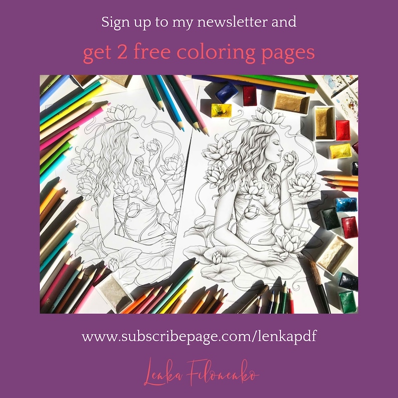 Coloring Page for Adults, Freedom Lady - Grey Scale, PDF Download and ...