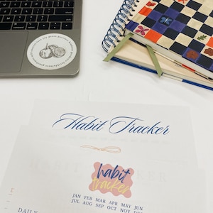 Habit Tracker Digital Download | Goal Setting 2025 | 2026 - Etsy