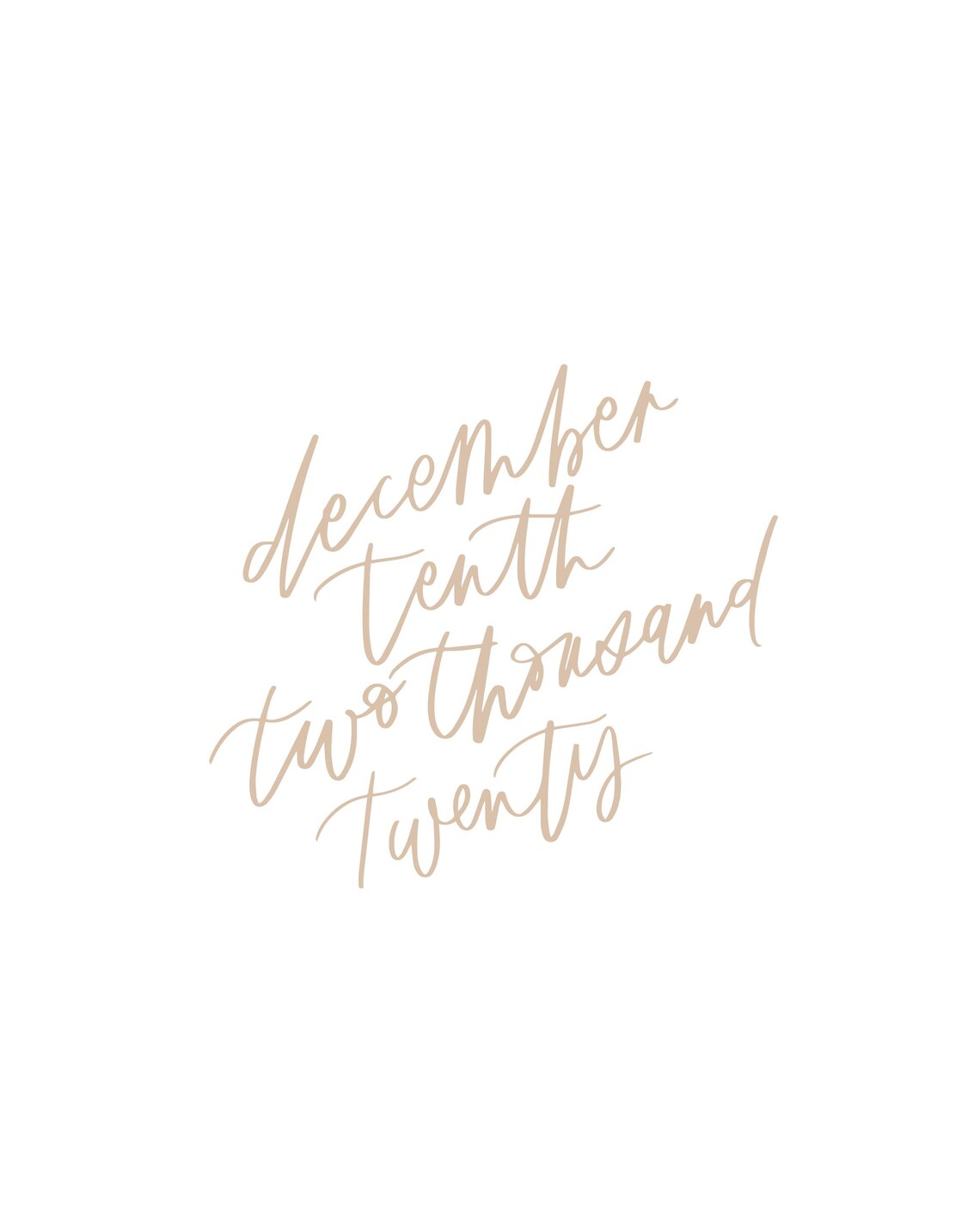 Handwritten Date Print - Etsy