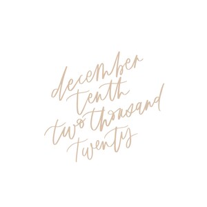 Handwritten Date Print - Etsy