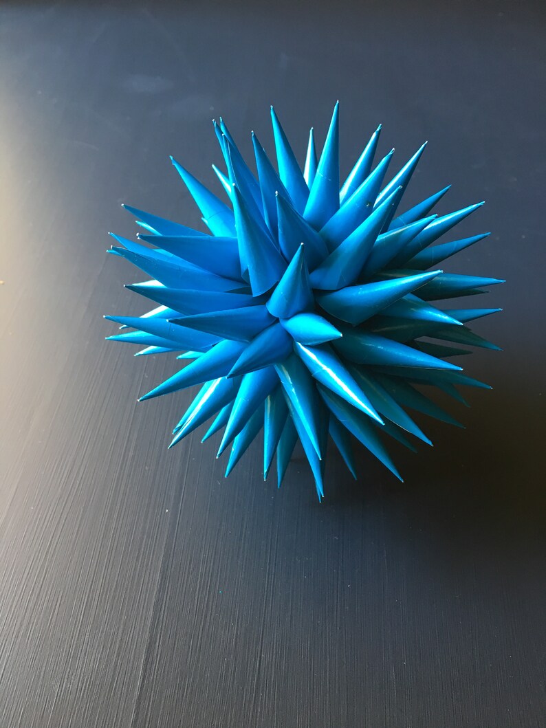 Polish Star Ornament- Blue - Etsy