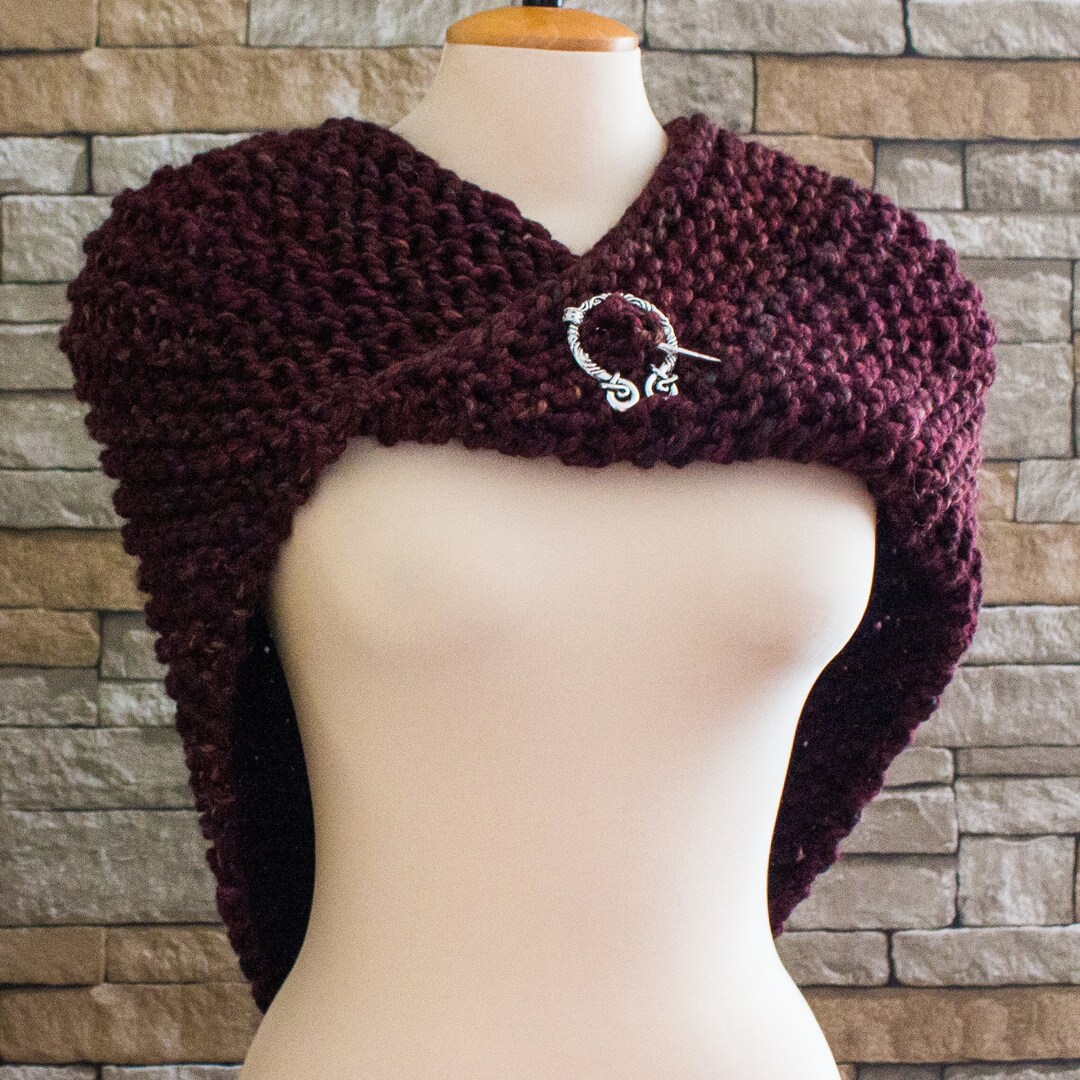 Outlander Inspired Claire's Infinity Cape With Silver Tone - Etsy
