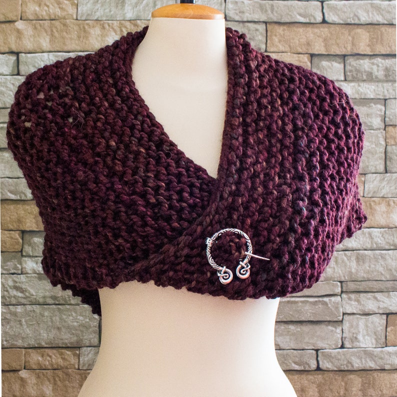 Outlander Inspired Claire's Infinity Cape With Silver Tone - Etsy