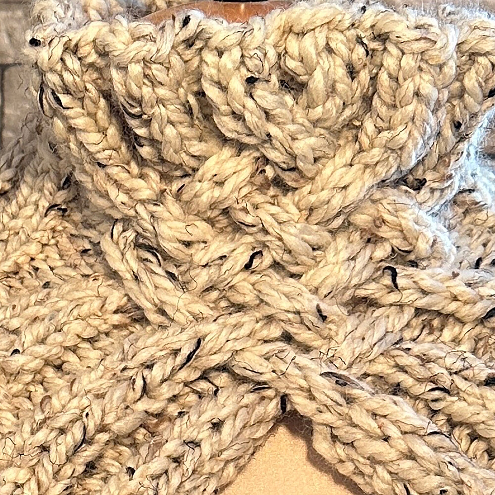 Outlander Inspired Celtic Cable Cowl | Hand Knit Cowl | Hand Knit Cape ...