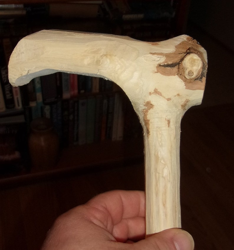 Ash Handled Cane on Dogwood Shank - Etsy