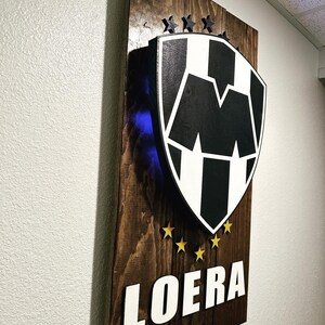 Monterrey FC Logo With Lights - Etsy