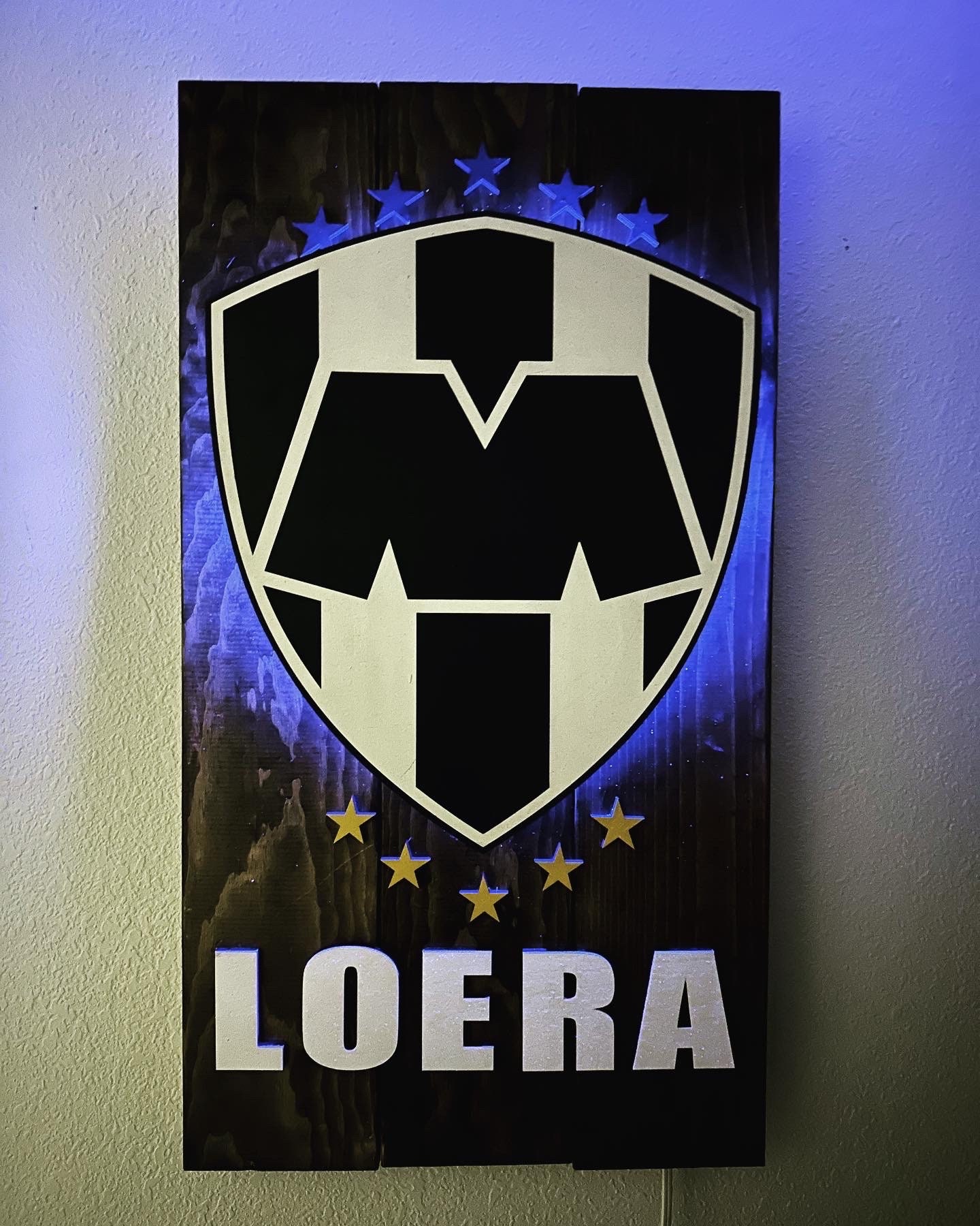 Monterrey FC Logo With Lights - Etsy