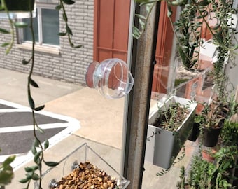 Window Suction Cup Planter - Etsy