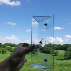 Suction Cup Window Planter Long Triangular Window Box Style | Etsy