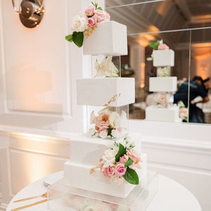 Cake Riser Clear - Clear Cake Stand - Cake Pedestal Acrylic - Acrylic ...