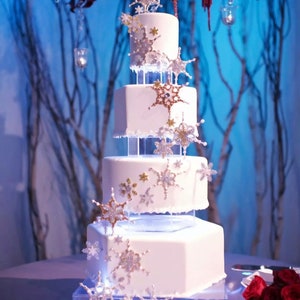 Cake HEXAGONAL Riser - Clear Cake Stand - Cake Pedestal - Acrylic ...