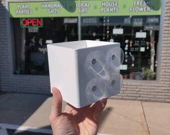 Window Suction Cup Planter - Etsy