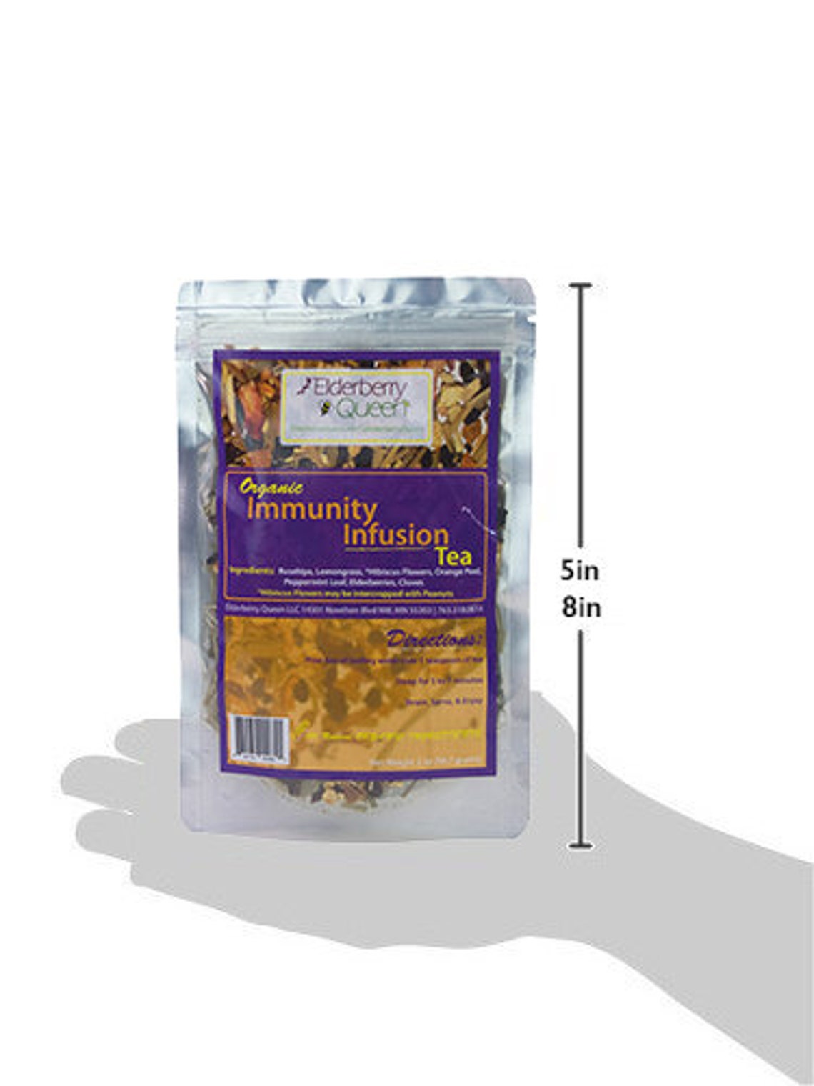 Immunity Infusion Loose Leaf Herbal Tea 2oz | Etsy