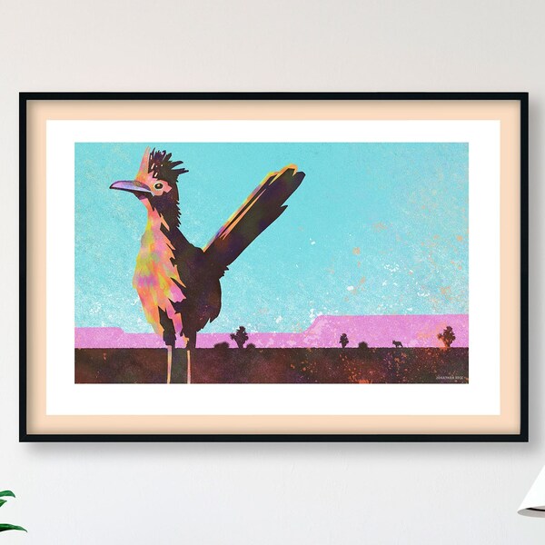 Roadrunner Art - Etsy