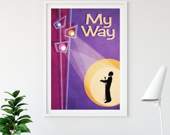 Frank Sinatra My Way Poster | Etsy