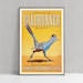 Retro Style Humorous Roadrunner Poster Roadrunner Print - Etsy