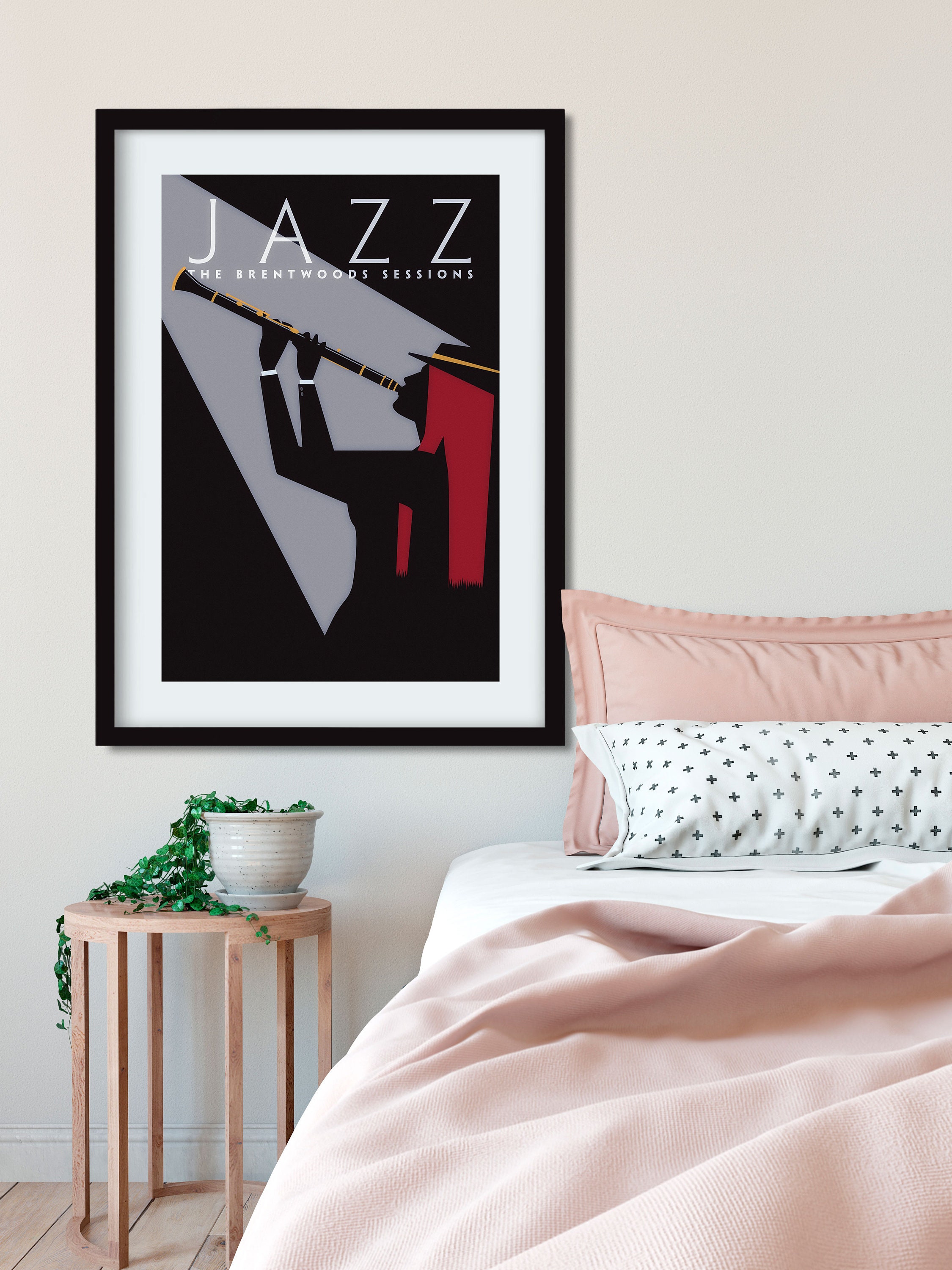 Jazz Clarinet Poster Jazz Music Poster Jazz Poster - Etsy
