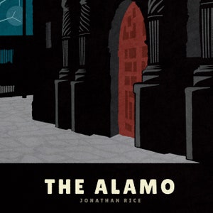 San Antonio Wall Art - the Alamo - Travel Poster - Texas Wall Art ...