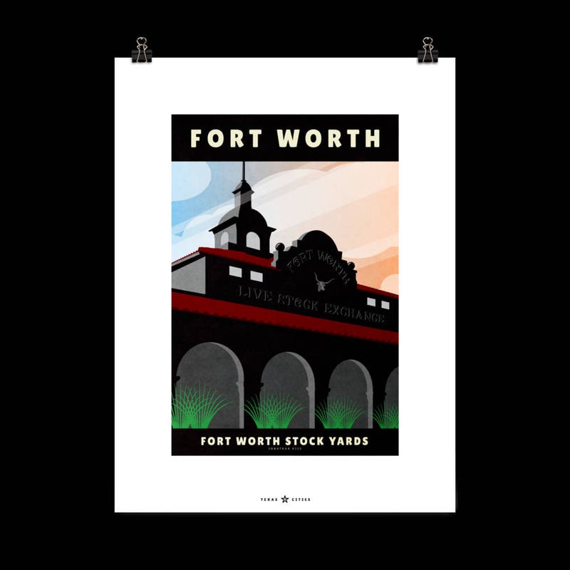 Fort Worth Rodeo Posters - Etsy