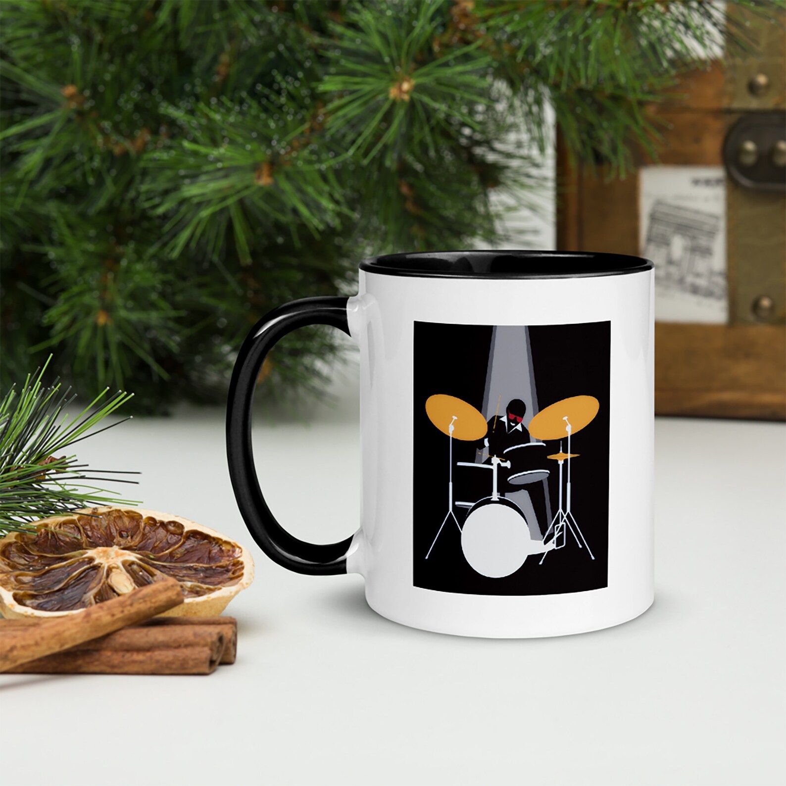 Stunning Jazz Drummer Mug Jazz Music Gift Gift for - Etsy