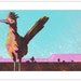 Modern Roadrunner Art Print Roadrunner Poster Home Decor - Etsy