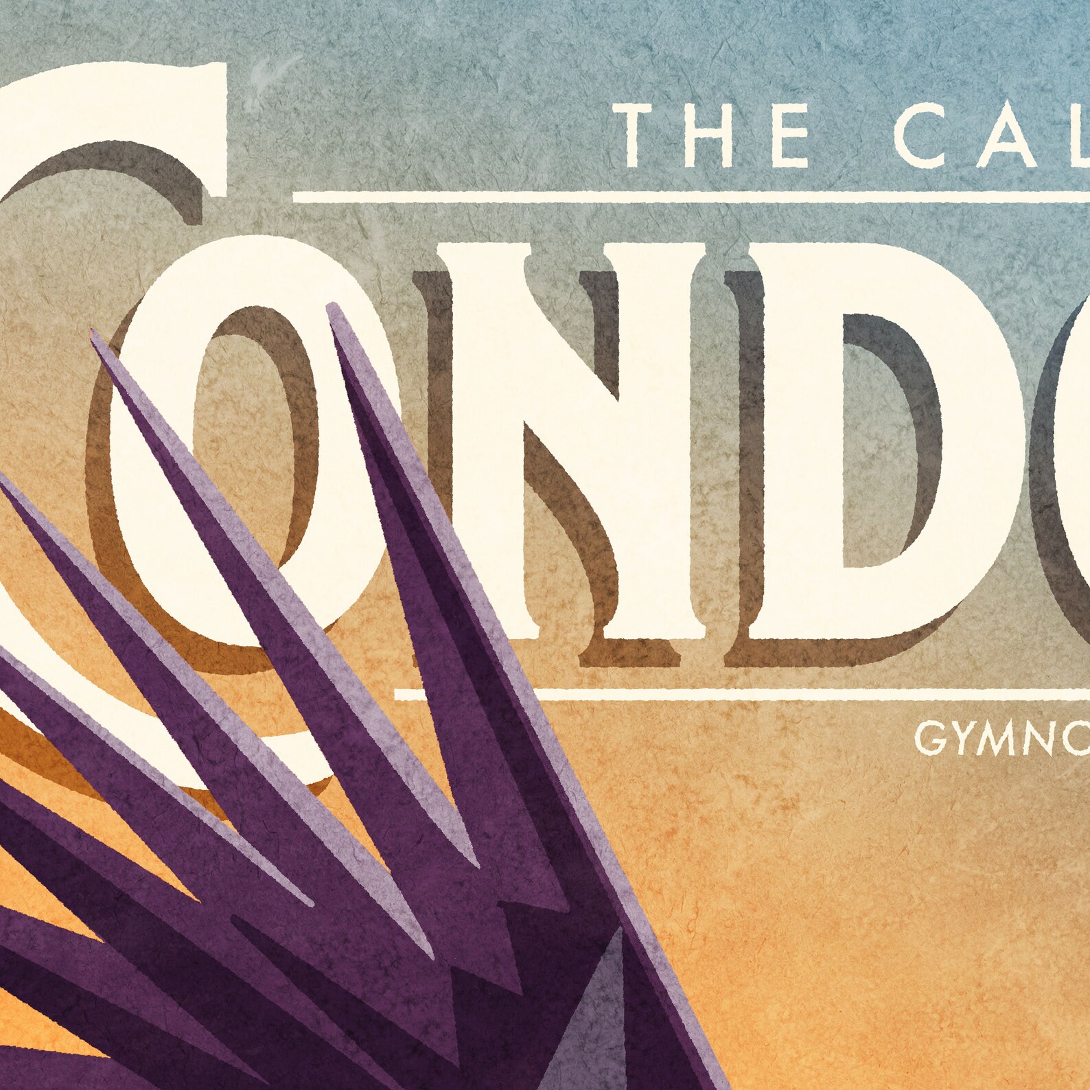 Retro Style Humorous Condor Poster California Condor Print - Etsy