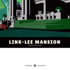 Link-lee Mansion Art Print Houston Texas Travel Poster - Etsy
