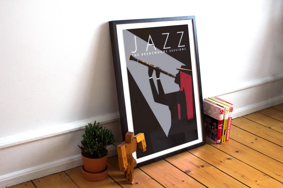 Jazz Clarinet Poster - Jazz Music Poster - Jazz Poster - Clarinet ...
