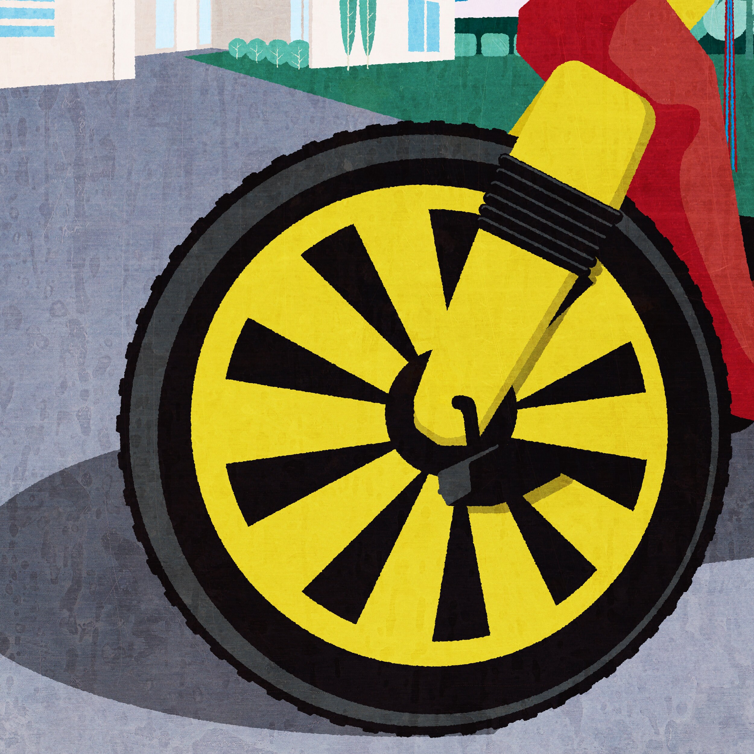 1969 the Big Wheel Wall Art Print 1960s Vintage Toy Poster | Etsy