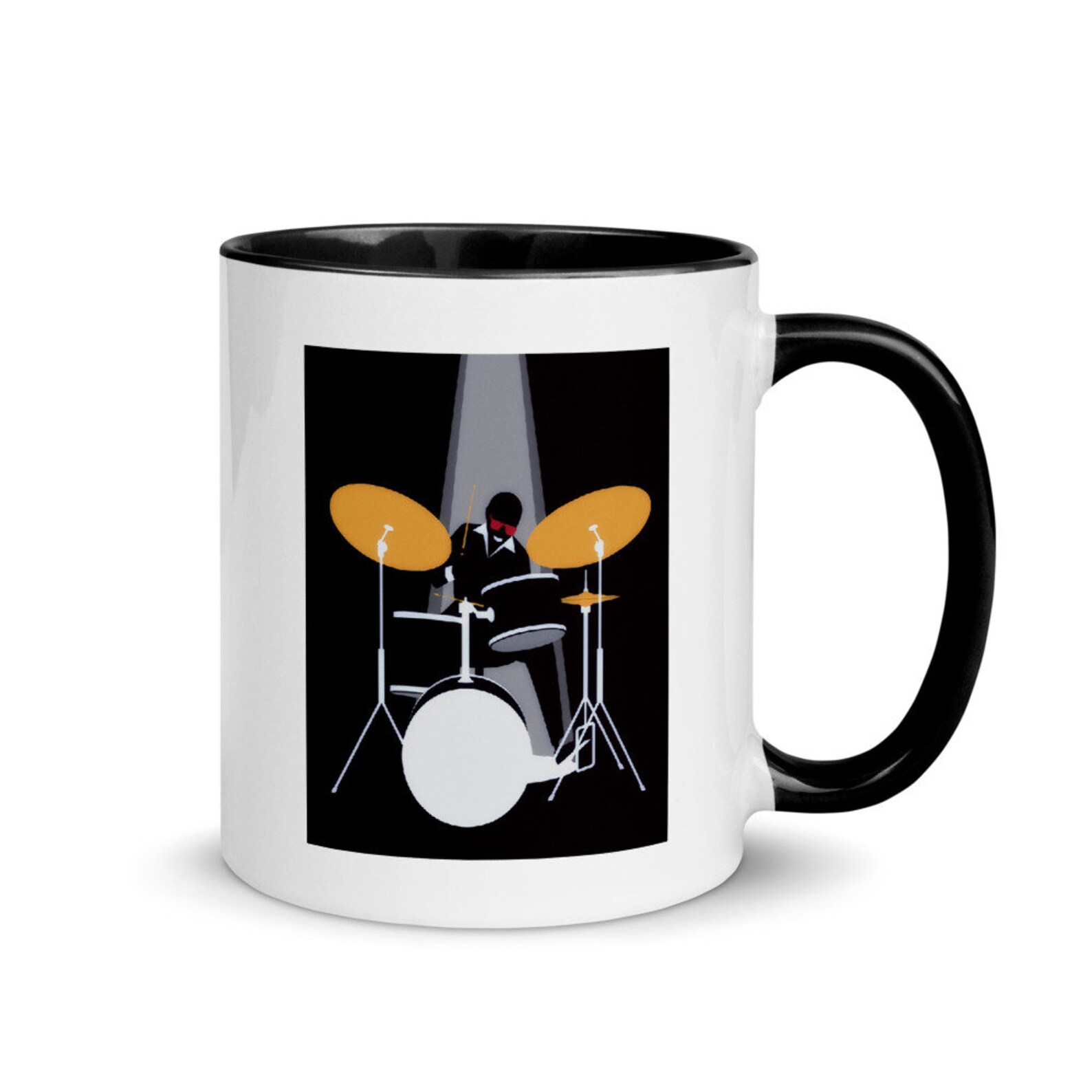 Stunning Jazz Drummer Mug Jazz Music Gift Gift for - Etsy