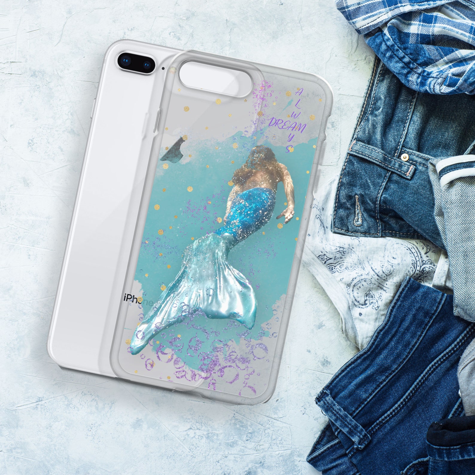 Mermaid Iphone Case Mermaid Adult Mermaid Accessories Mermaid | Etsy