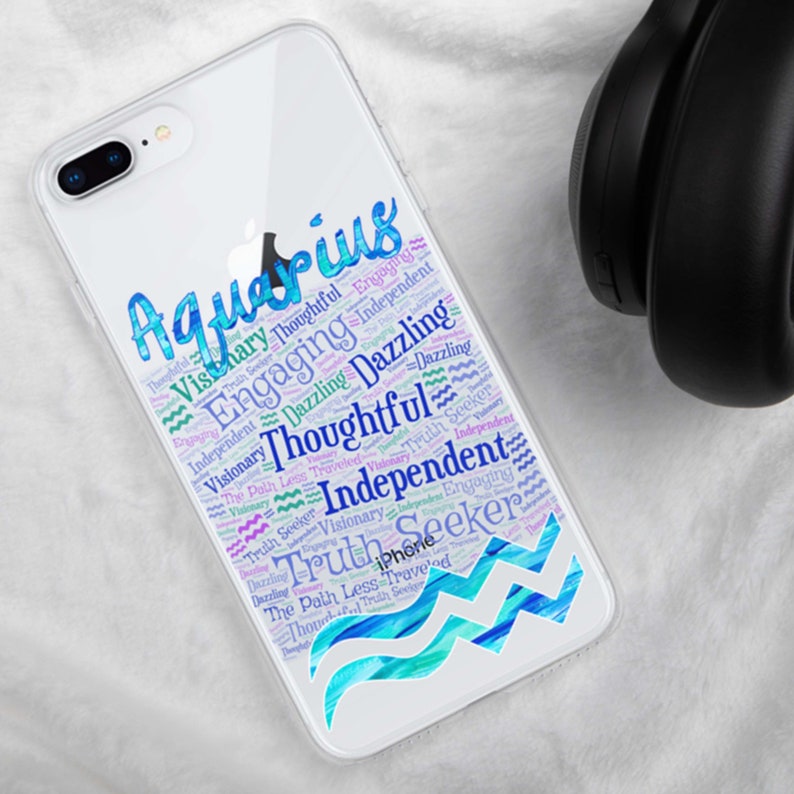 Aquarius iPhone Case Birthday Gift for Aquarius With Horoscope Quote - Etsy