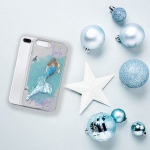 Mermaid iPhone Case With Ocean Art - Phone Cover - Etsy