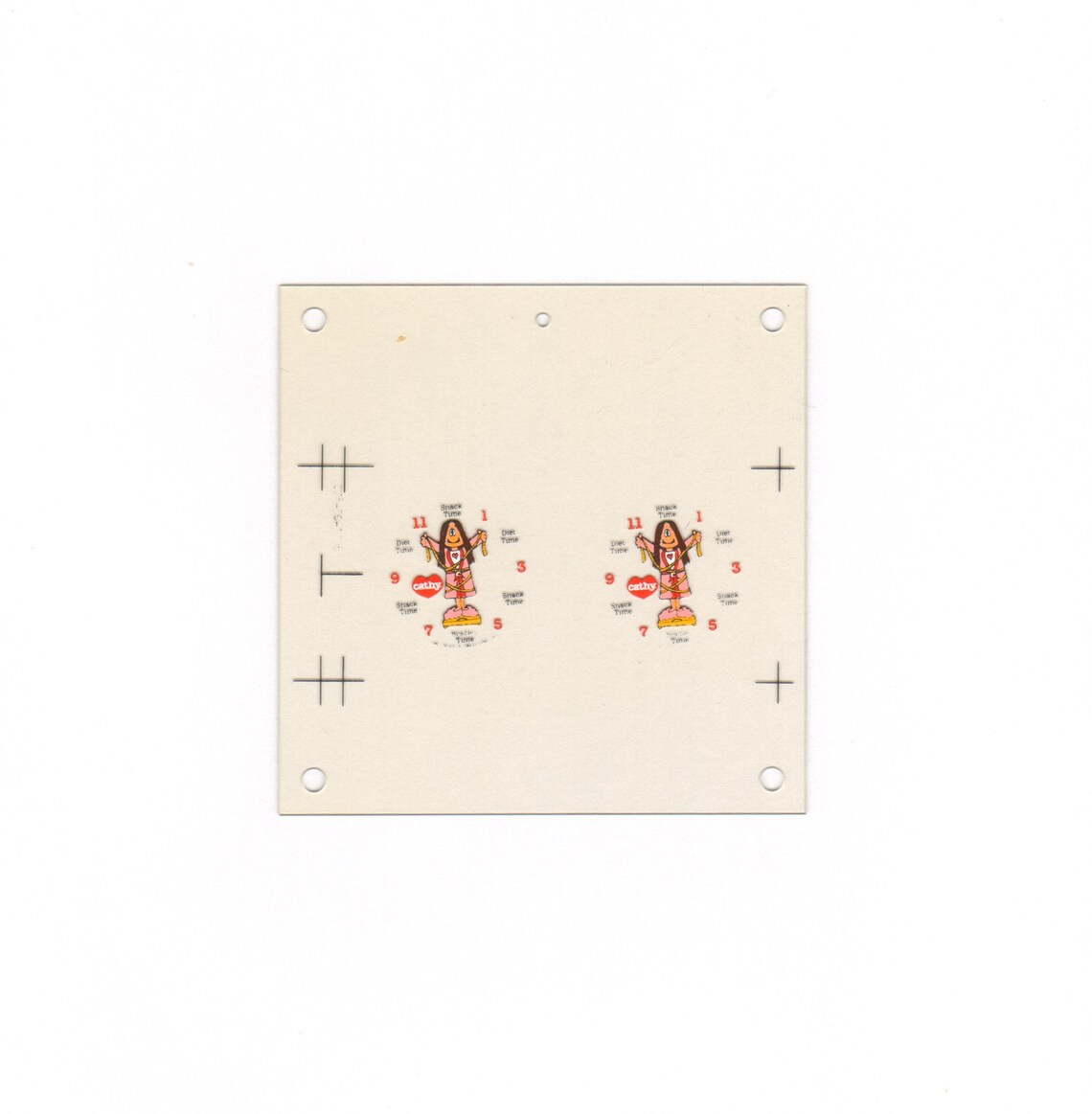 RARE VERY LIMITED comic Strip Cathy Sample Watch Dials - Etsy