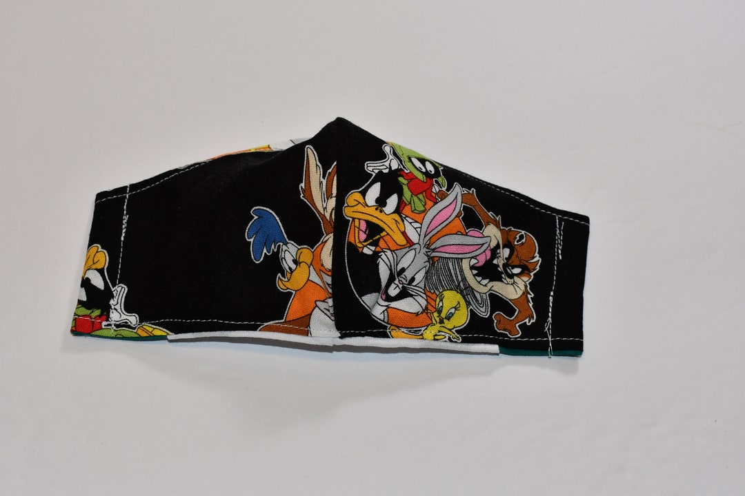 Handmade Looney Tunes Taz, Daffy Child Size Mask S ages 2-5 With Filter ...
