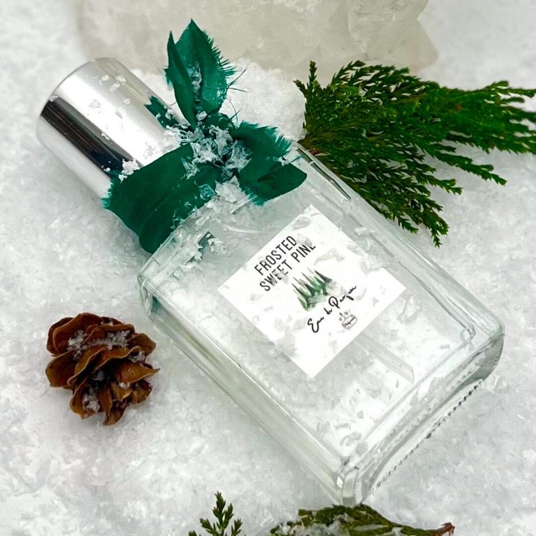 FROSTED SWEET PINE Perfume Oil | Sweet Fresh Green Woody Bespoke Unisex ...