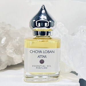 CHOYA LOBAN Attar All-natural, Botanical ESSENTIAL Oil Perfume, Alcohol ...